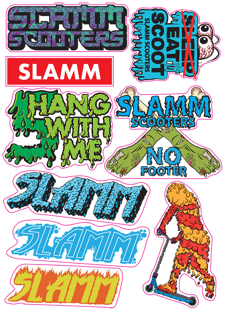 Slamm Logo Helmet – Scooter-X